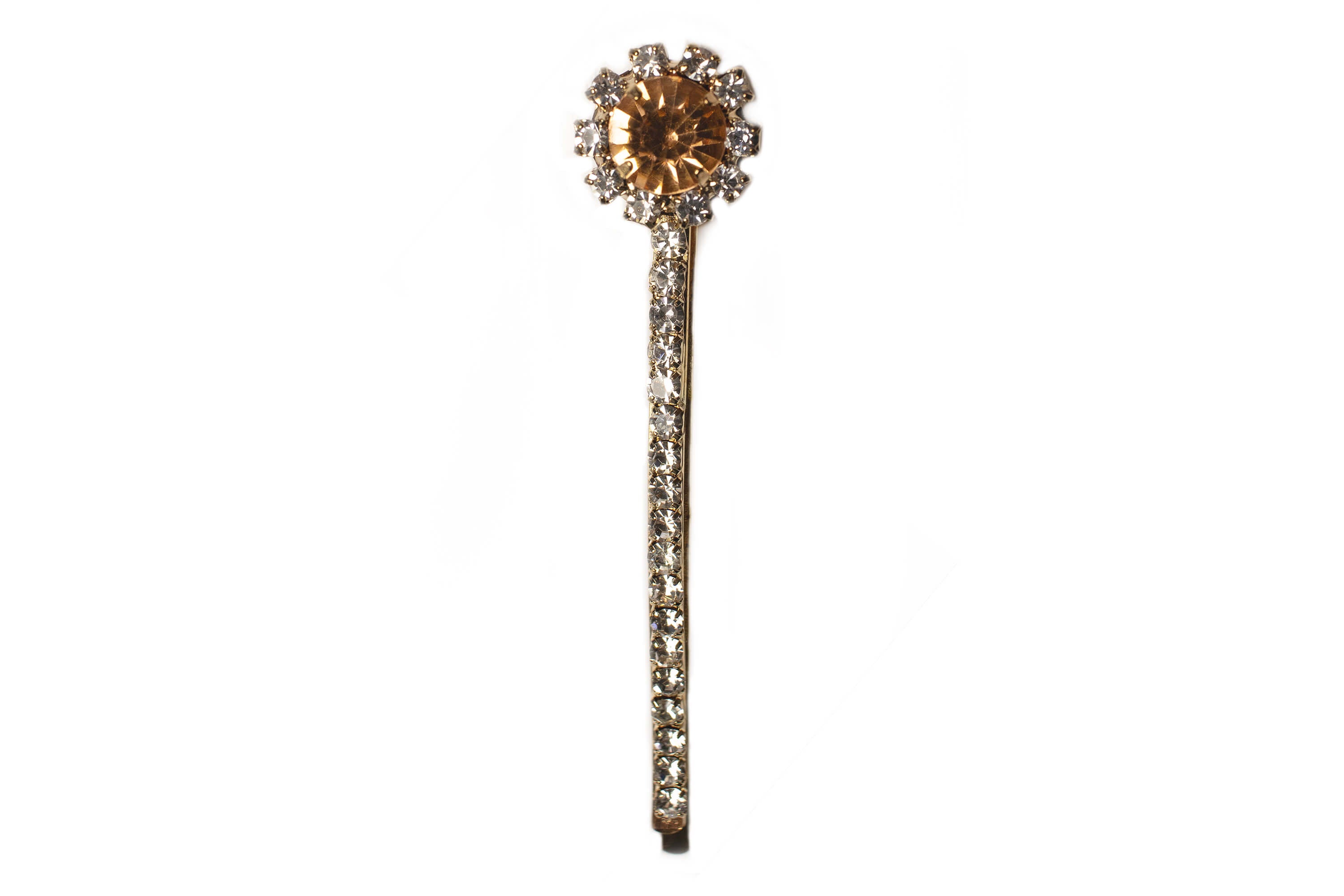 Flower Bling Pin - Amber – Al Shams Abayas
