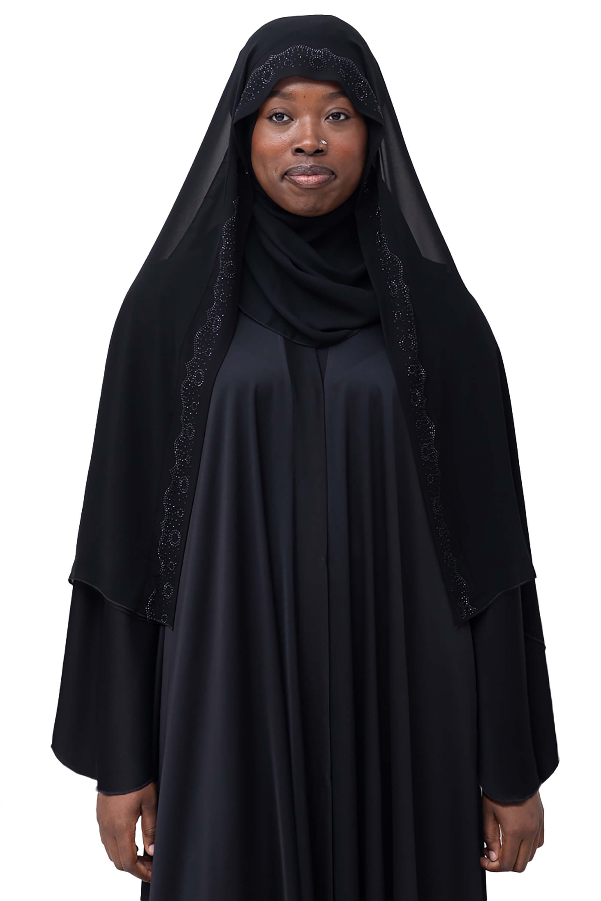 Saba Ghashwa Black – Al Shams Abayas