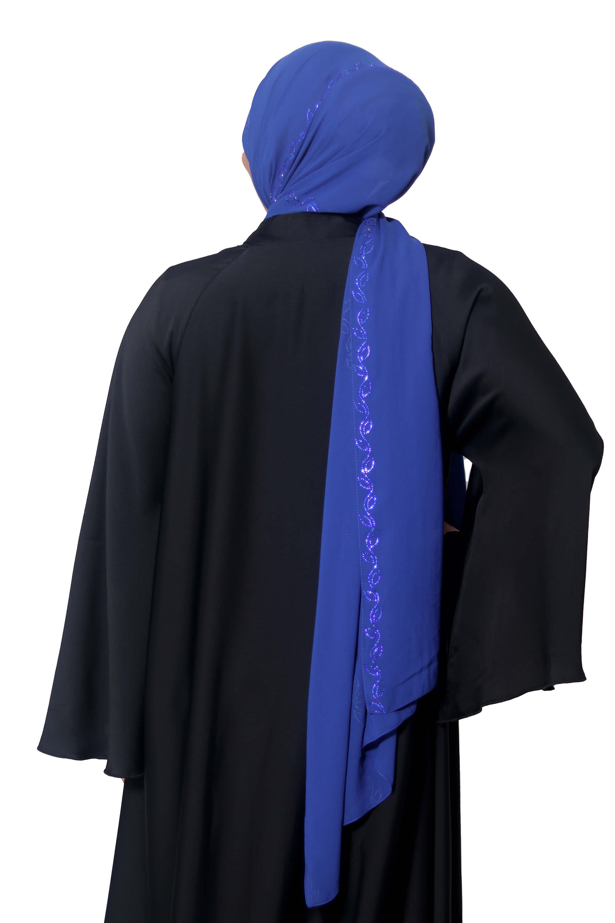 Serene in Persian Blue – Al Shams Abayas