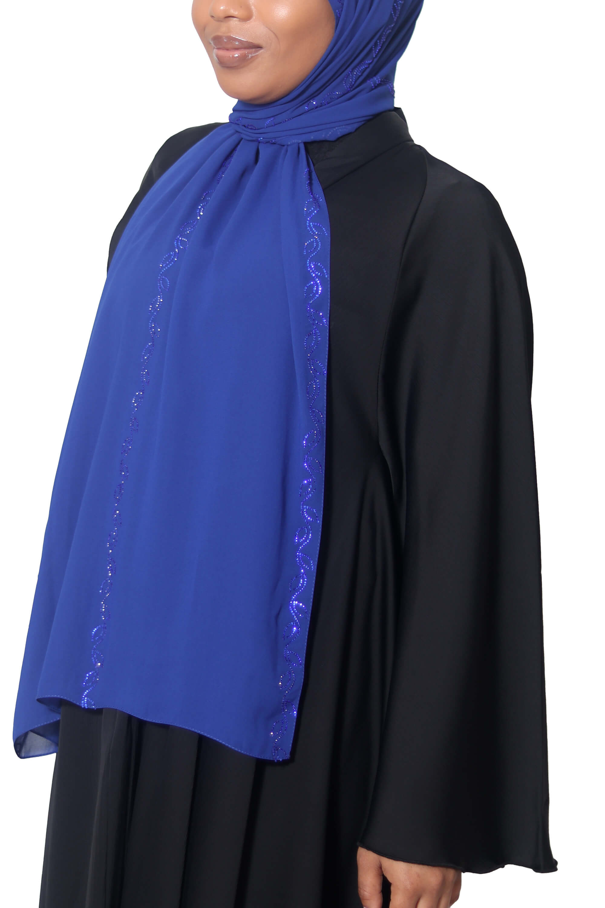 Serene in Persian Blue – Al Shams Abayas