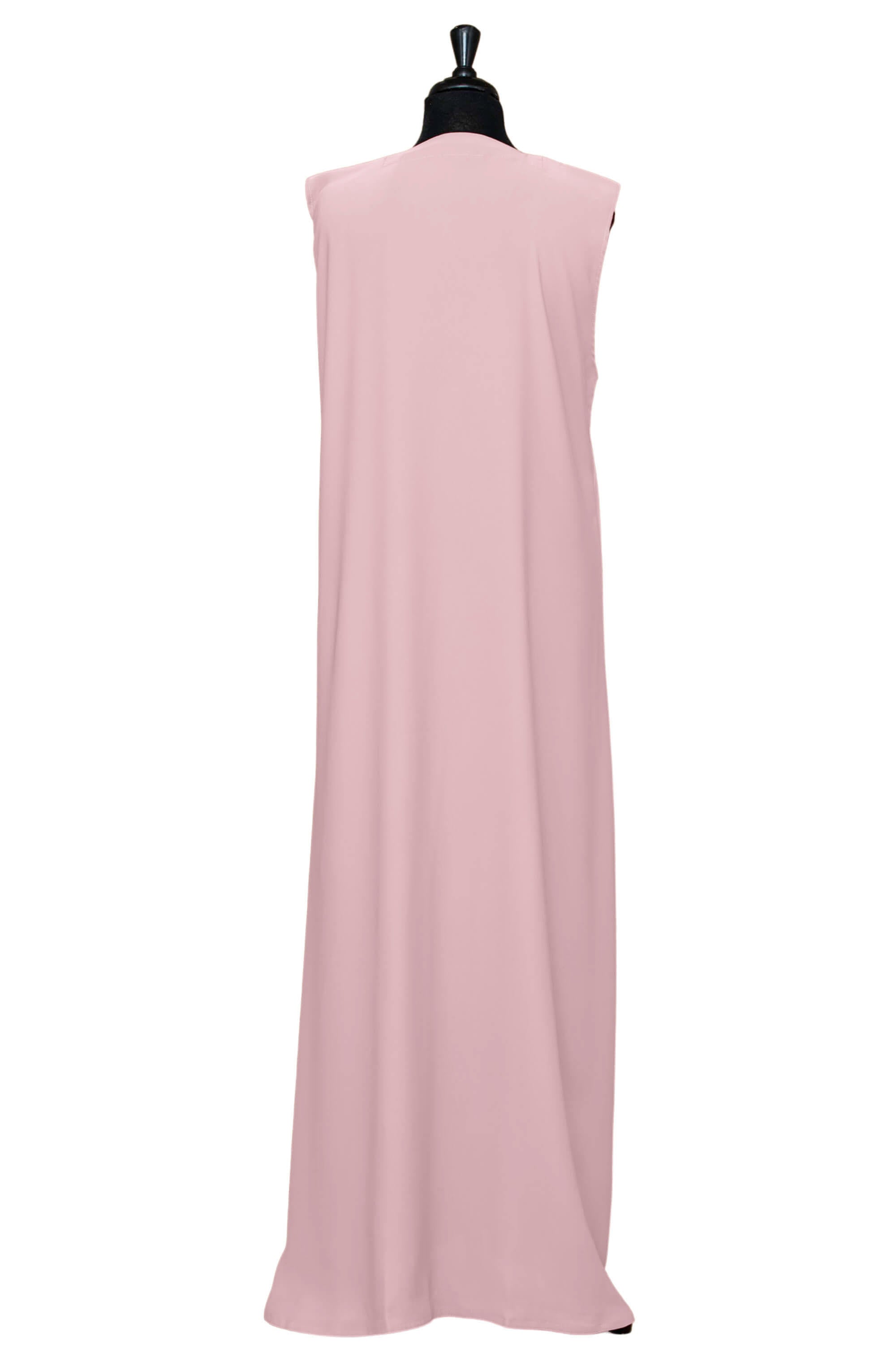 Essential Maxi Sheath Dress in Rose Blush – Al Shams Abayas